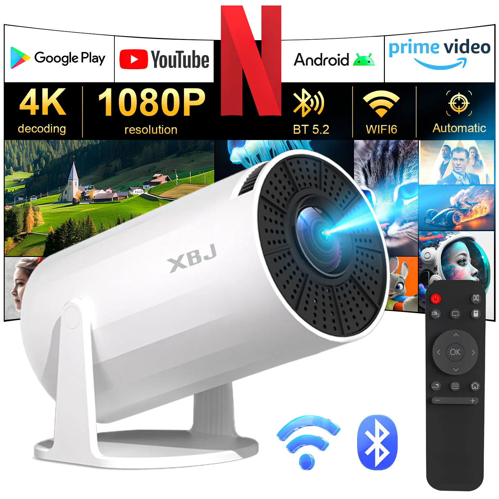 projector 4k ultra hd remote-TikTok Shop