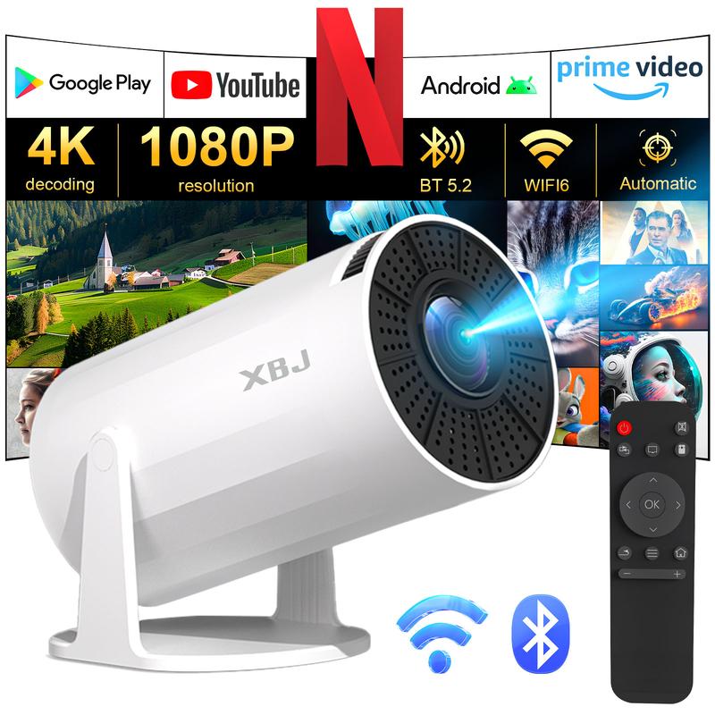 XBJ Mini Portable Projector, Wi-Fi 6 and wireless5, supports - TikTok Shop