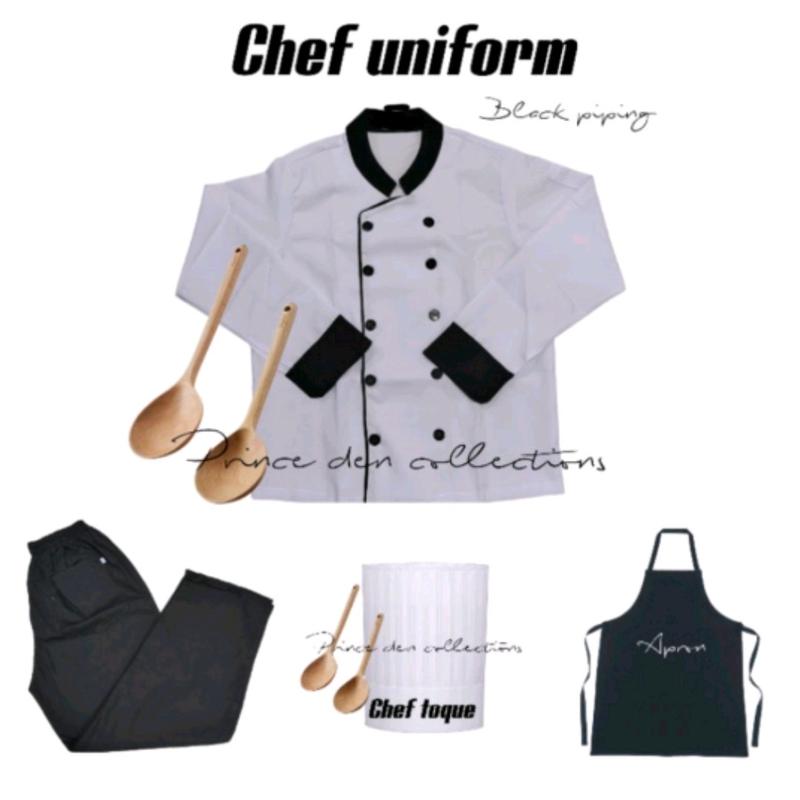 PRINCE DEN CHEF UNIFORM SET BEST QUALITY WASH AND WEAR Fabri - TikTok ...