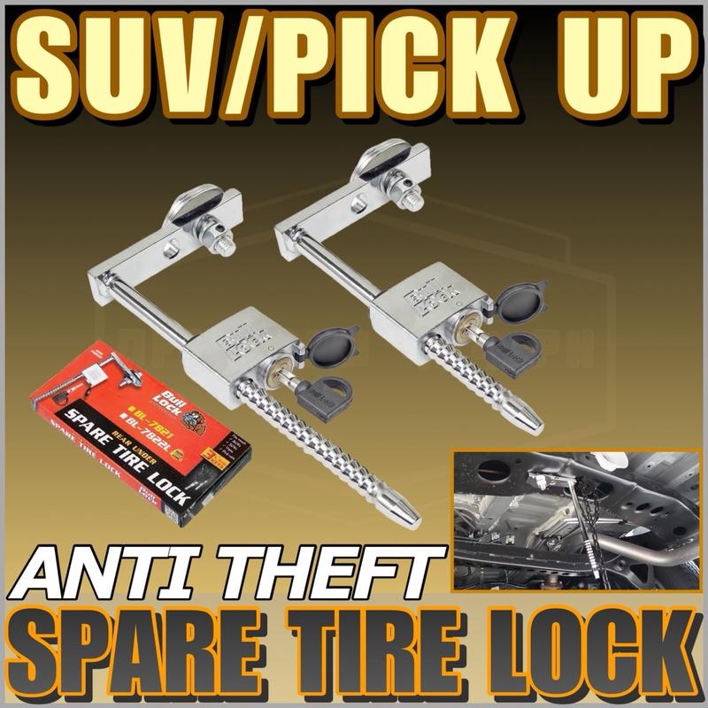 SPARE TIRE LOCK ANTI THEFT FOR SUV AND PICK UP - TikTok Shop Philippines