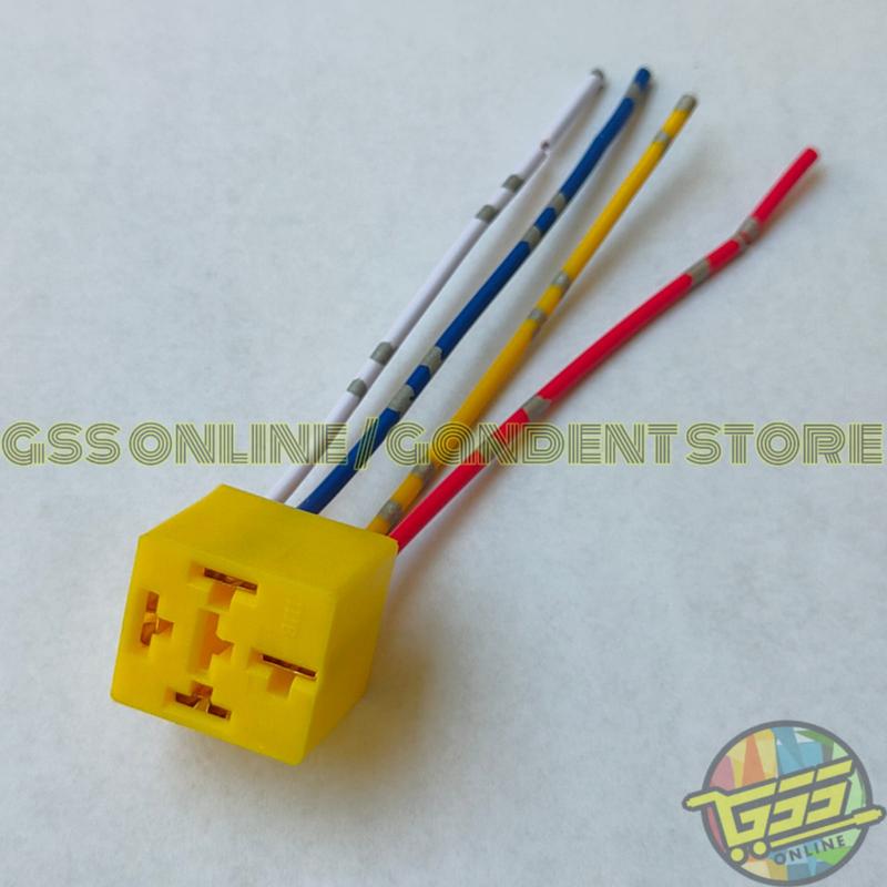 Soket Relay 4 Kaki Socket Rellay Kaki 4 Relai - Shop | Tokopedia