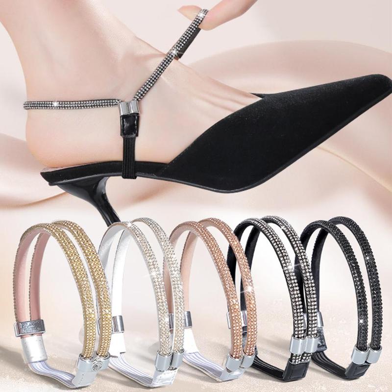 Women Shoelaces Free Triangle Bundle High Heels Adjustable Shoe ...