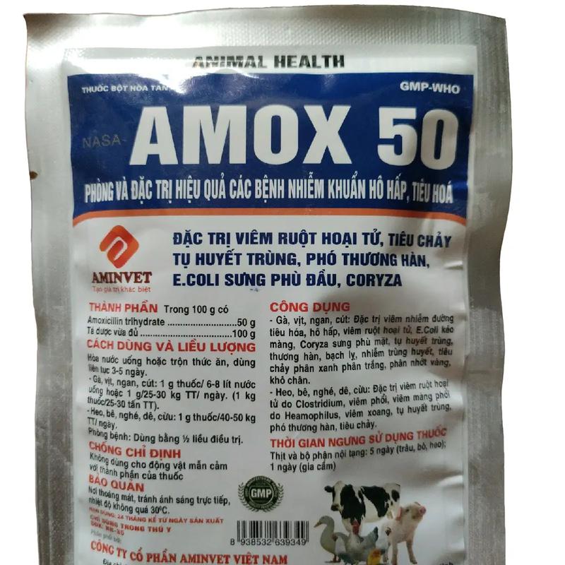 Amox 50 chuyên viêm ruột tiêu chảy, viêm ruột h.oại t.ử, phâ - TikTok ...