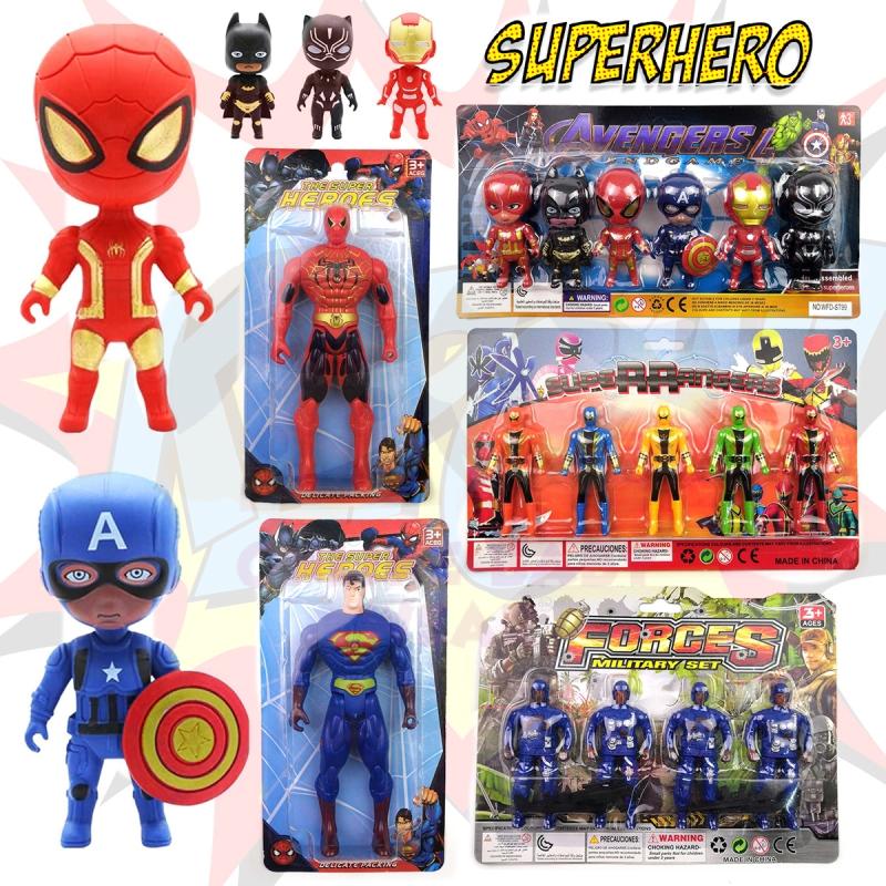 Assorted SUPER HERO Action Figures Mighty Heroes Kids Toys / - TikTok ...