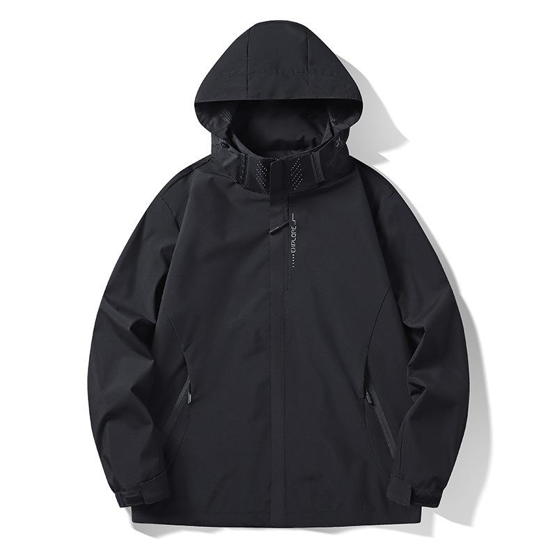 Men's Raincoat 2024 Spring and Autumn Workwear Outdoor Jacke - TikTok ...