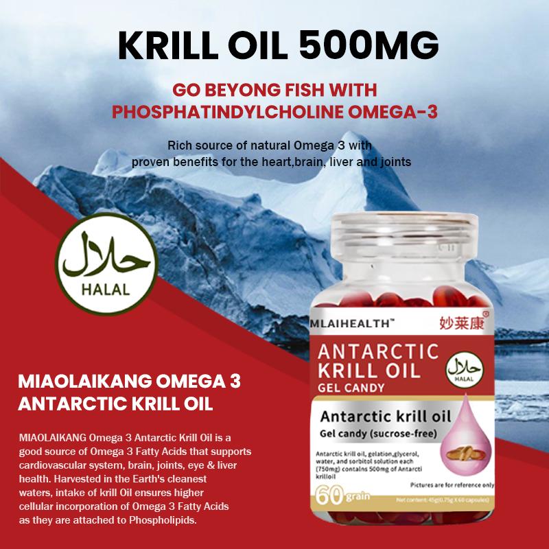 【COD】Kapsul Lembut Minyak Krill Gel Minyak Krill Oil. D055-2 - TikTok ...