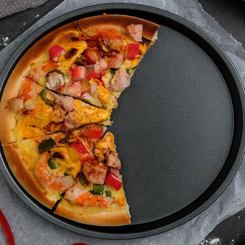 Kuali Pinggan Pizza, Bentuk Bulat, Dulang Hidangan Dalam, Acuan Tidak ...