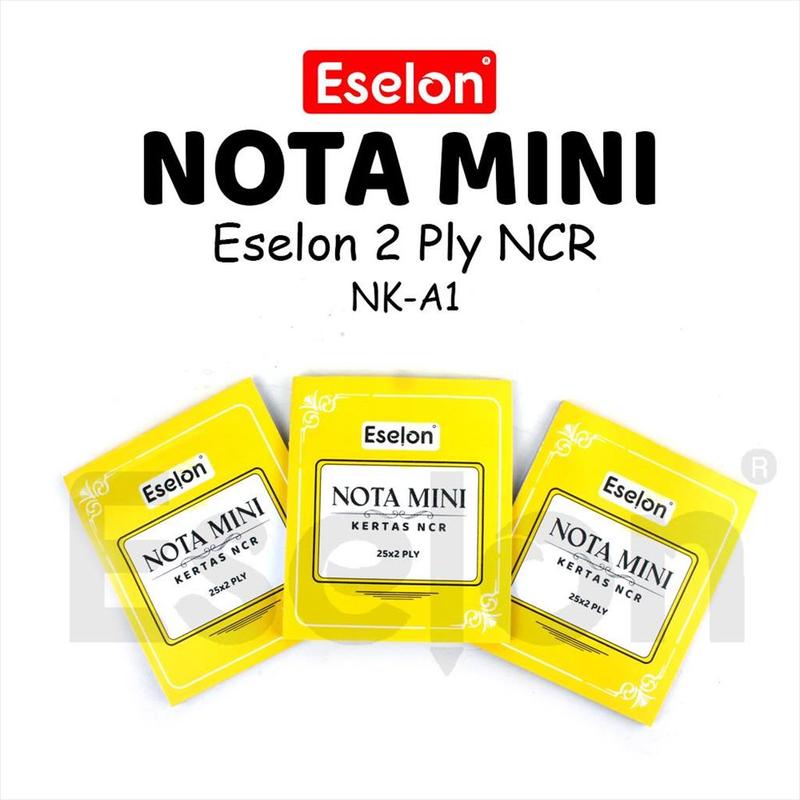Nota Mini 2 ply Eselon / Buku Nota Kontan Mini - Shop | Tokopedia