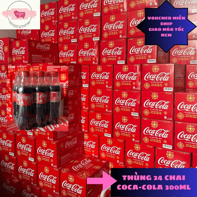Thùng 24 Chai nước ngọt CocaCola 300ml DATE XA bao bì thay đổi - TikTok ...