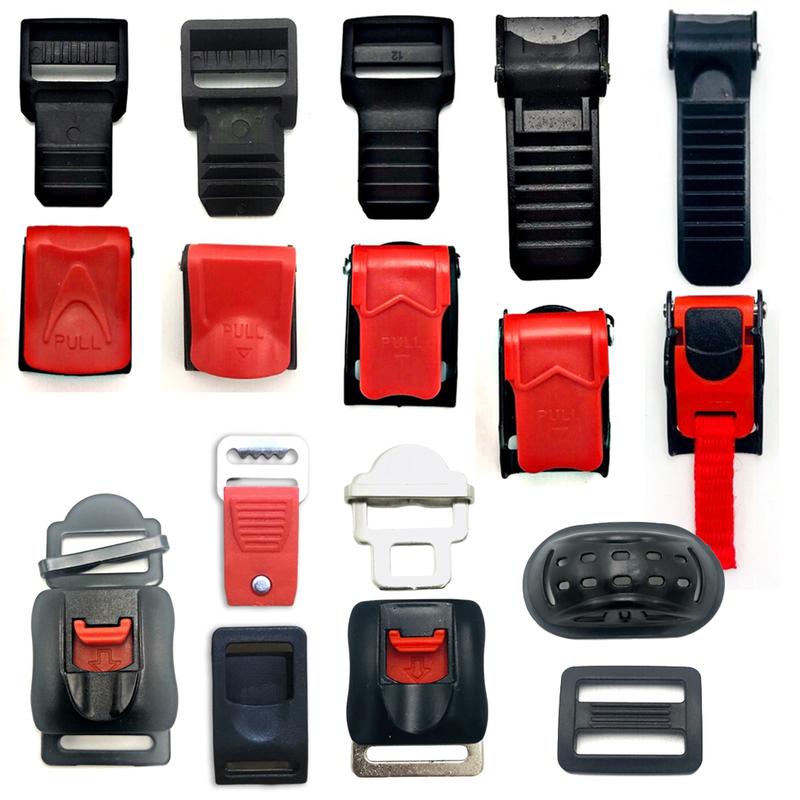 Motorcycle Helmet Buckles Chin Strap Flexible Speed Sewing Clip ...