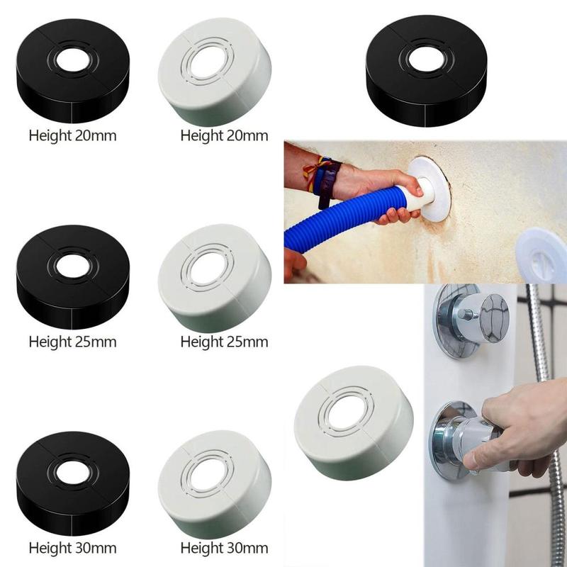 Water Pipe Cover Decorative Shower Faucet Decorative Cover Split ...