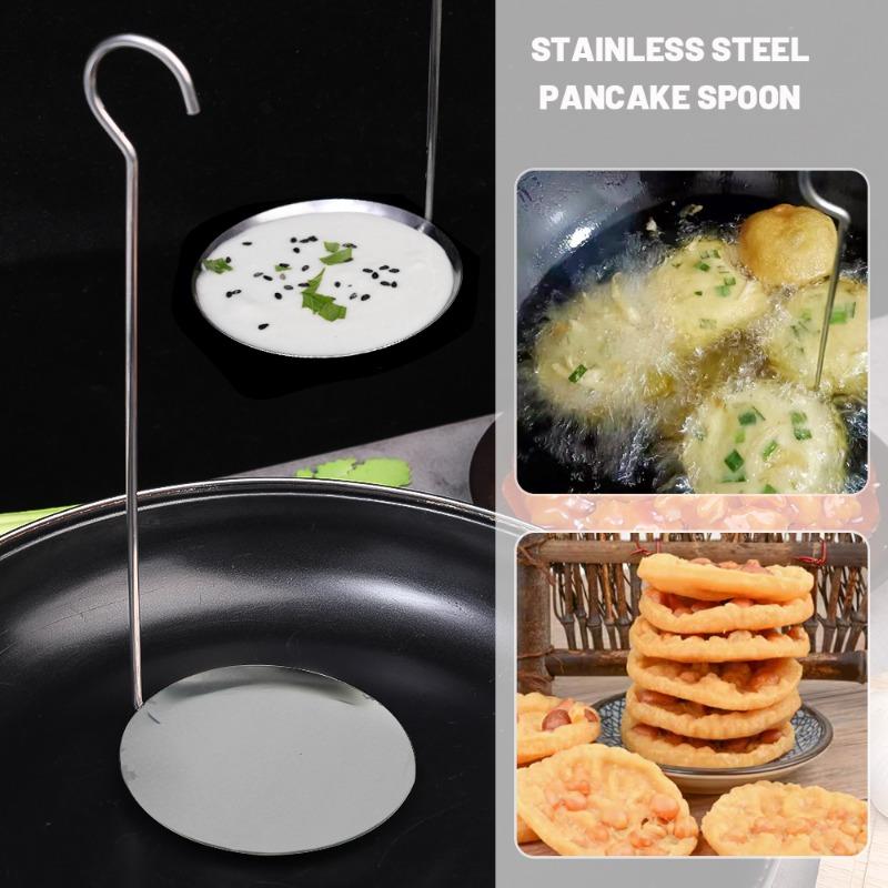 Sudu Bebola Daging, Bahan Keluli Tahan Karat, Senduk Pancake - TikTok ...