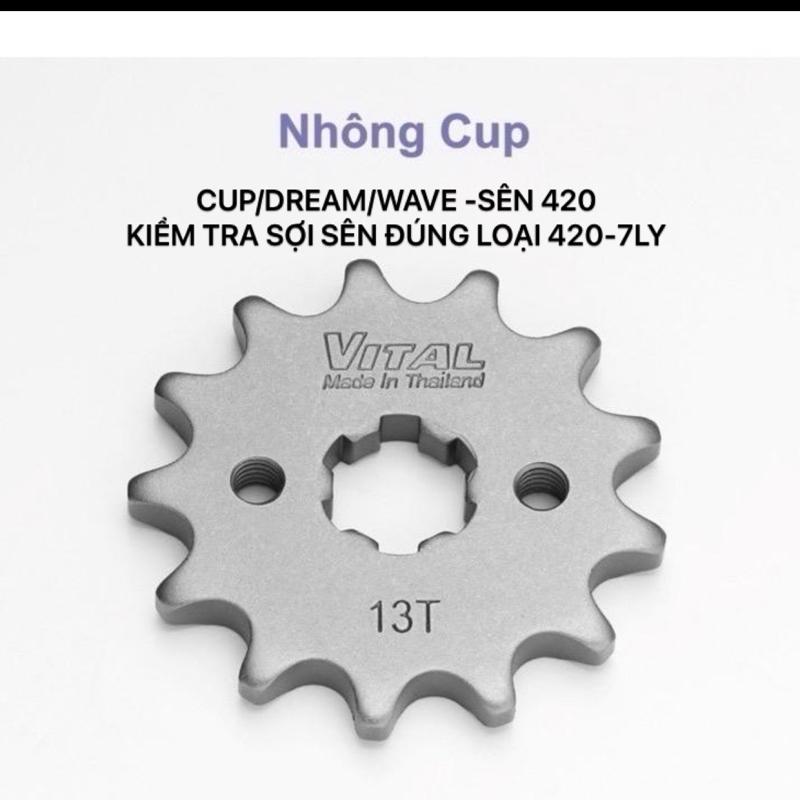 Nhông 7ly dùng cho xe dream/wawe/cup 78/cup 81/cup 82 /Fu x /Rsx ...