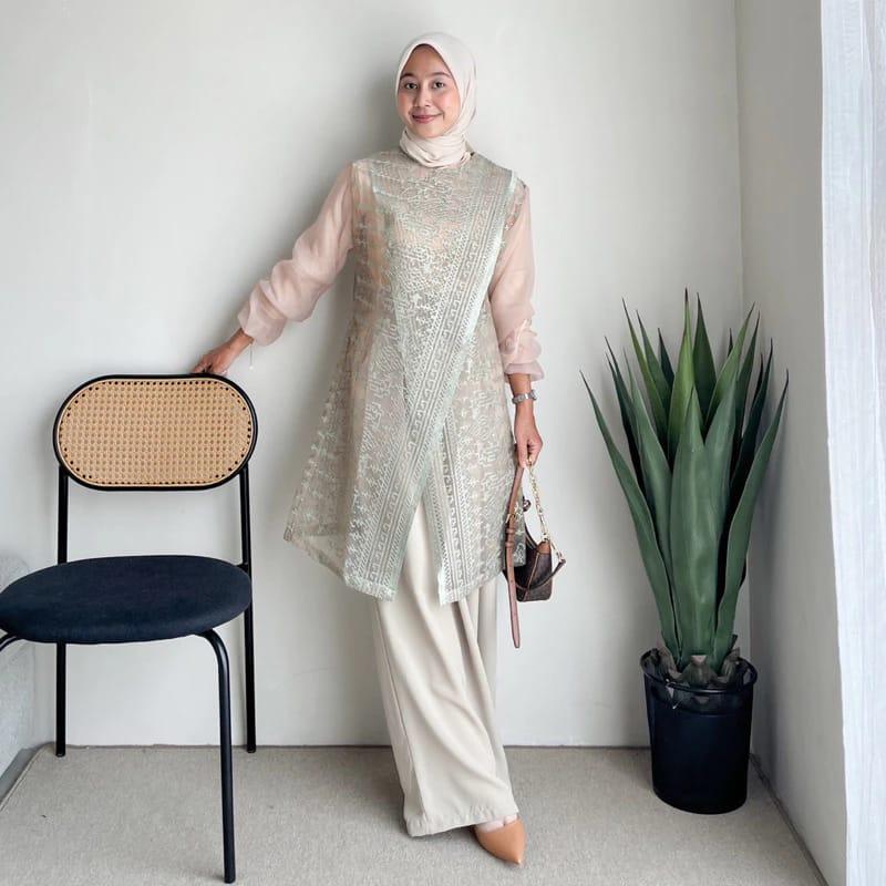 Outer Brokat Lebaran 2025 Brokat Kondangan Zize Outer Brokat - Shop ...