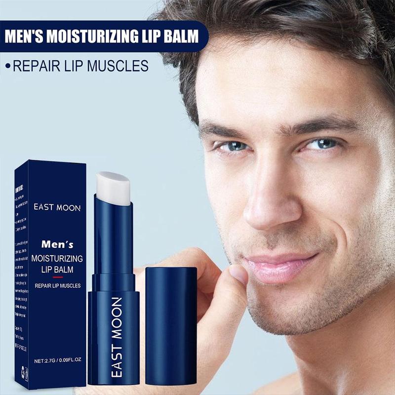 Man Moisturizing Lip Balm Men Light Lip Balm With Organic Hydration ...