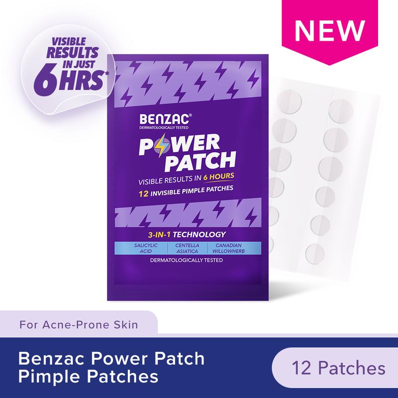 Benzac Power Patch - 12 patches (Anti Acne / Reduces Visible - TikTok ...