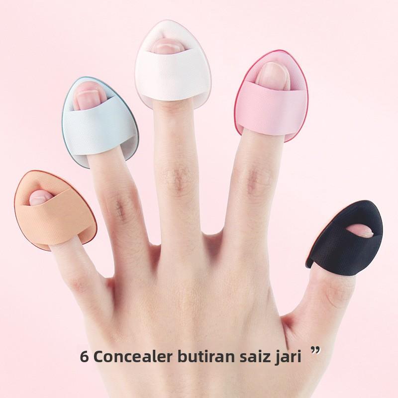 Puff Serbuk, Saiz Mini, untuk Hujung Jari, Reka Bentuk Selipar ...