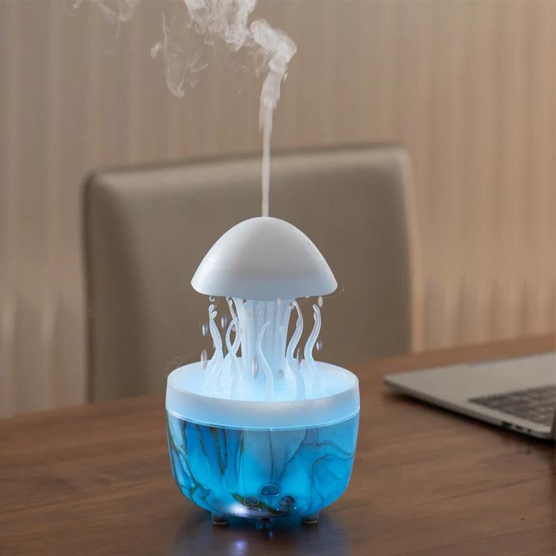 Remote Control Electric Air Humidifier Simulated Swinging Jellyfish ...