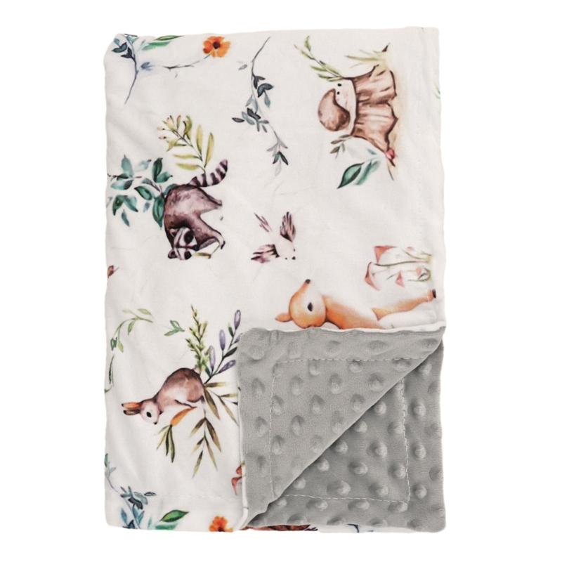 Soft & Snug Baby Blanket Essential Baby Bedding Dotted Suitable ...