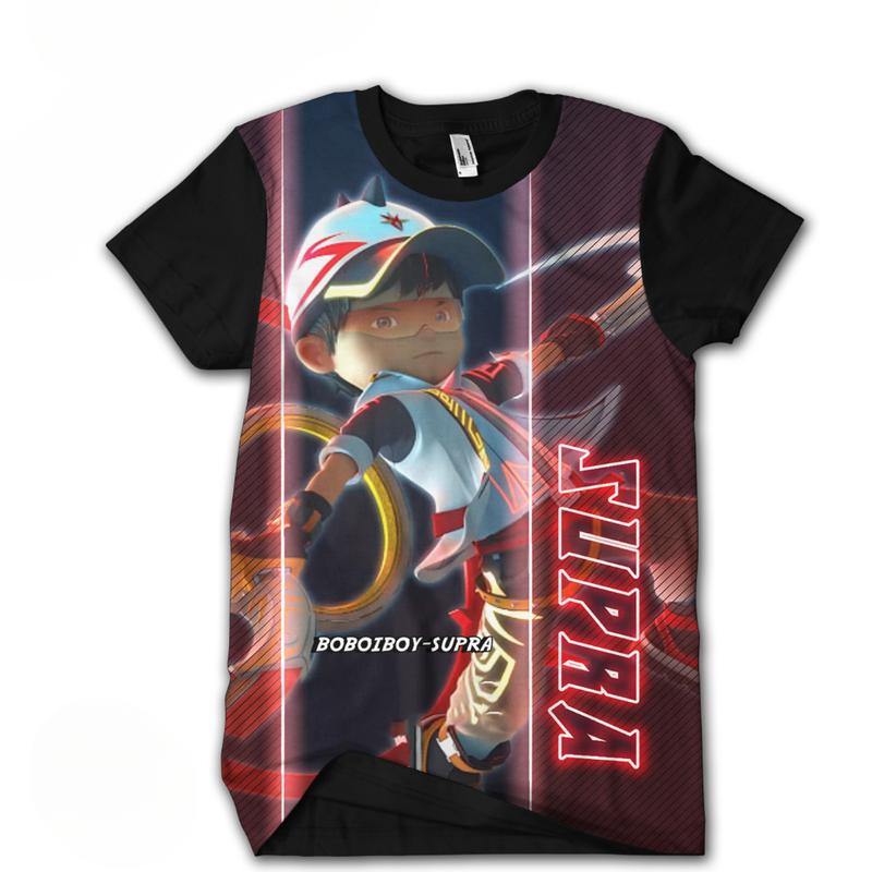 Baju-T SUPRA, Boboiboy, Baju Kanak-kanak Bergaya - TikTok Shop Malaysia