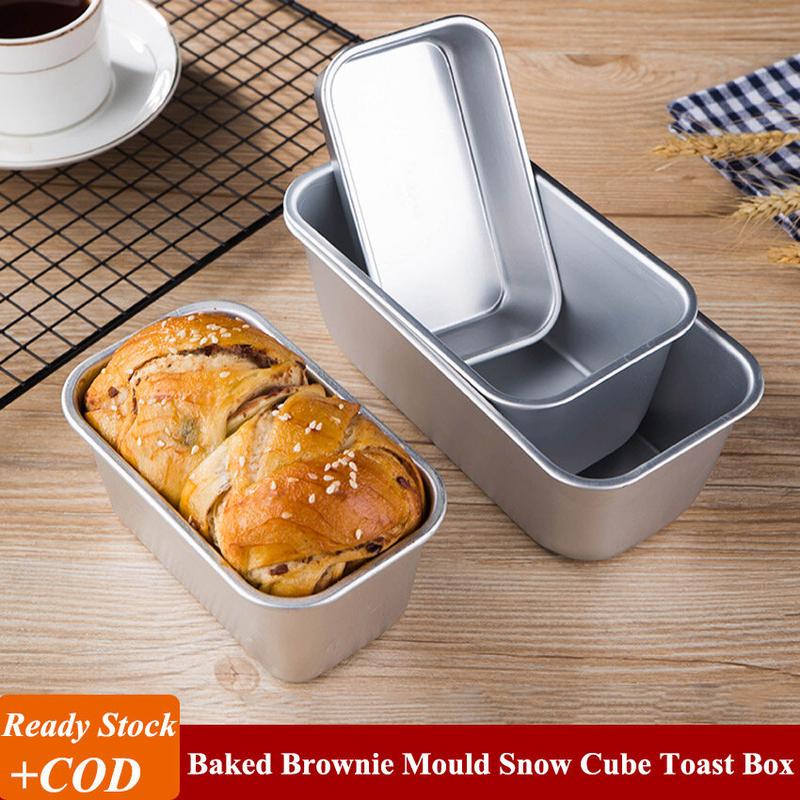 Bakeware Loaf Pan Stainless Steel Snow Toast Box Cheese Box Baking ...