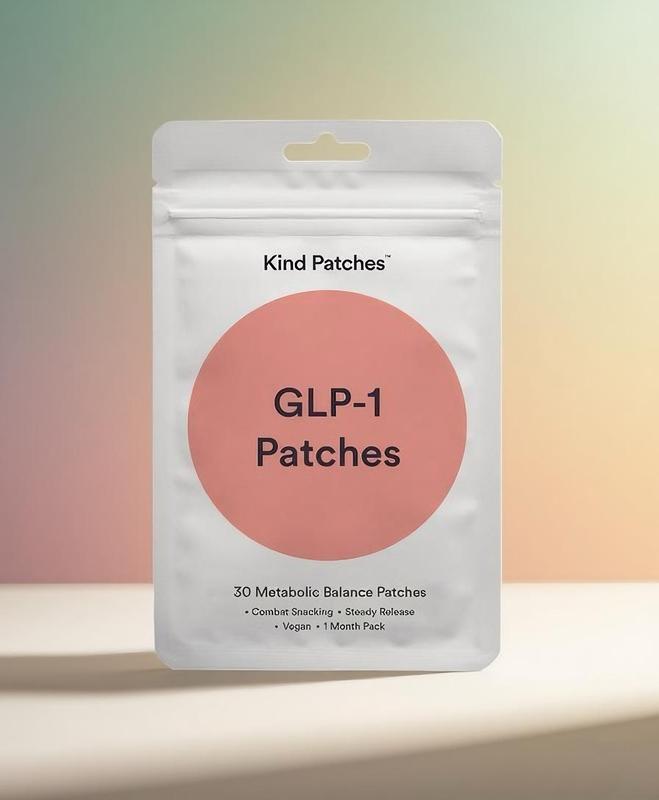 Kind Patches: 30 Metabolic Balance Patches, Berberine, Steady Release ...