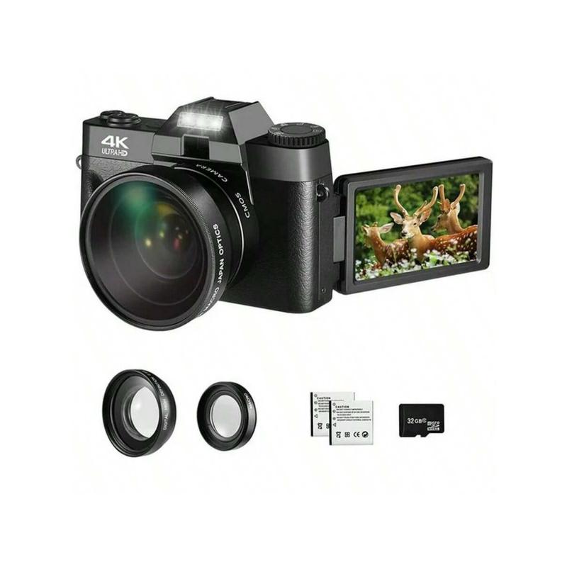 Martin's Digital Store 4K Camera For Photography And Video,Autofocus 16X 48MP HD Vlogging With ...