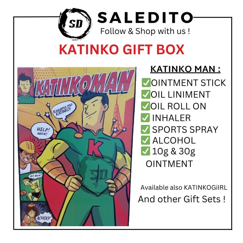 Katinko Gift Box (Girl/Boy) Gift Set/Ointment/Liniment/Mint Katingko ...