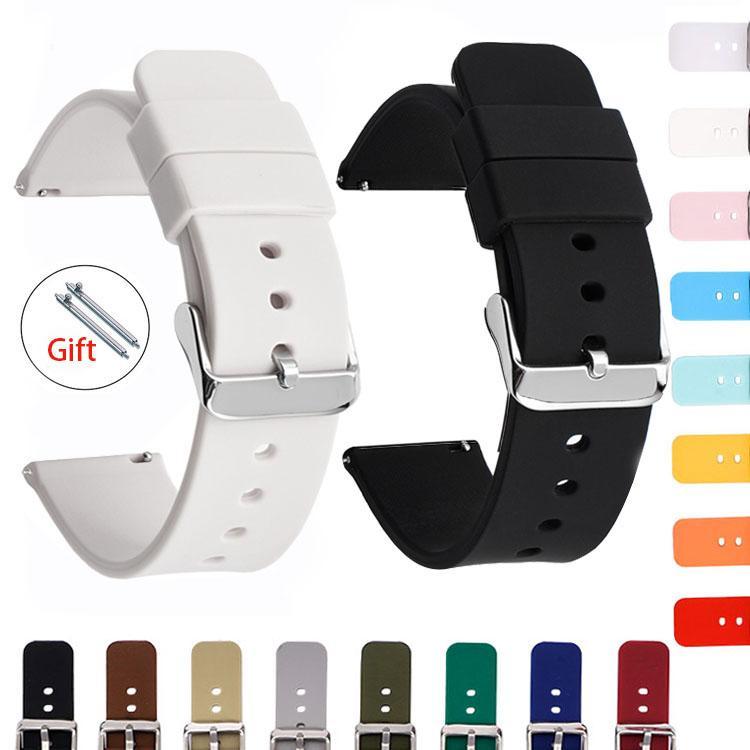 Tali Jam Tangan, Bahan Silikon Lembut, Gelang Getah Kalis Air, - TikTok ...