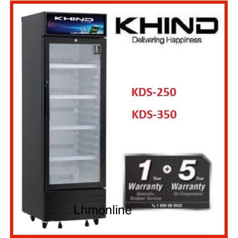 KHIND Display Chiller Showcase KDS-250 KDS-350 250L 350L PET - TikTok ...