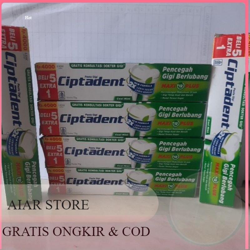 Ciptadent 75g Paket Hemat isi 6pcs - Shop | Tokopedia