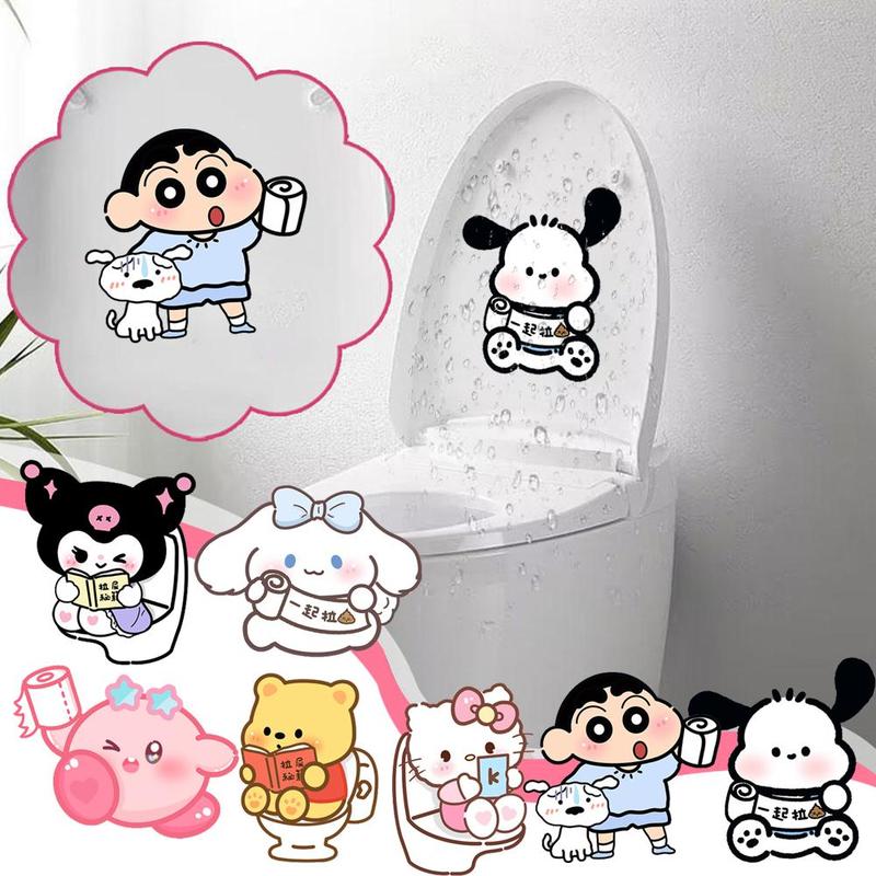 Toilet Deodorant Sticker Cute Cartoon Animal Pattern Self-adhesive ...