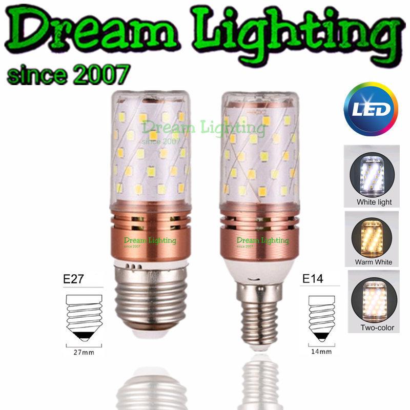 Dream Lighting / LED Corn Bulb Screw E27 E14 No Flicker 12W 16W ...