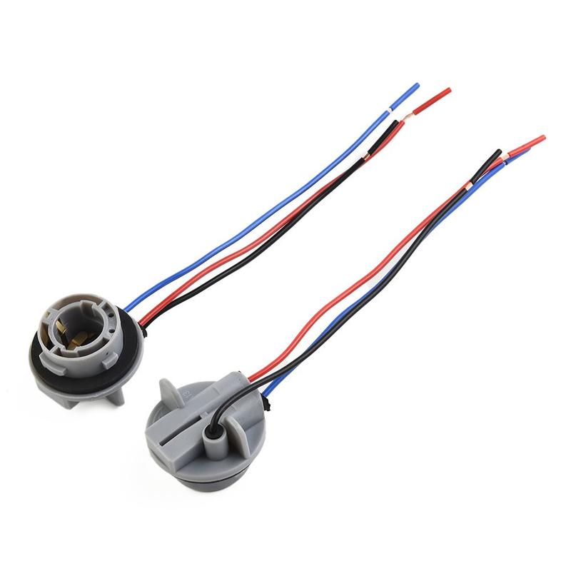 2PCS 1157 Bulb Socket BAY15D Socket P21/5W Adapter Brake Light - TikTok ...