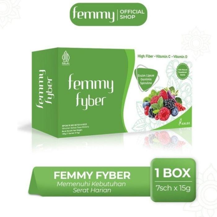 Promo Femmy fiber | Femmy Fyber Minuman Fiber 1 box isi 7 sachet - Kota ...