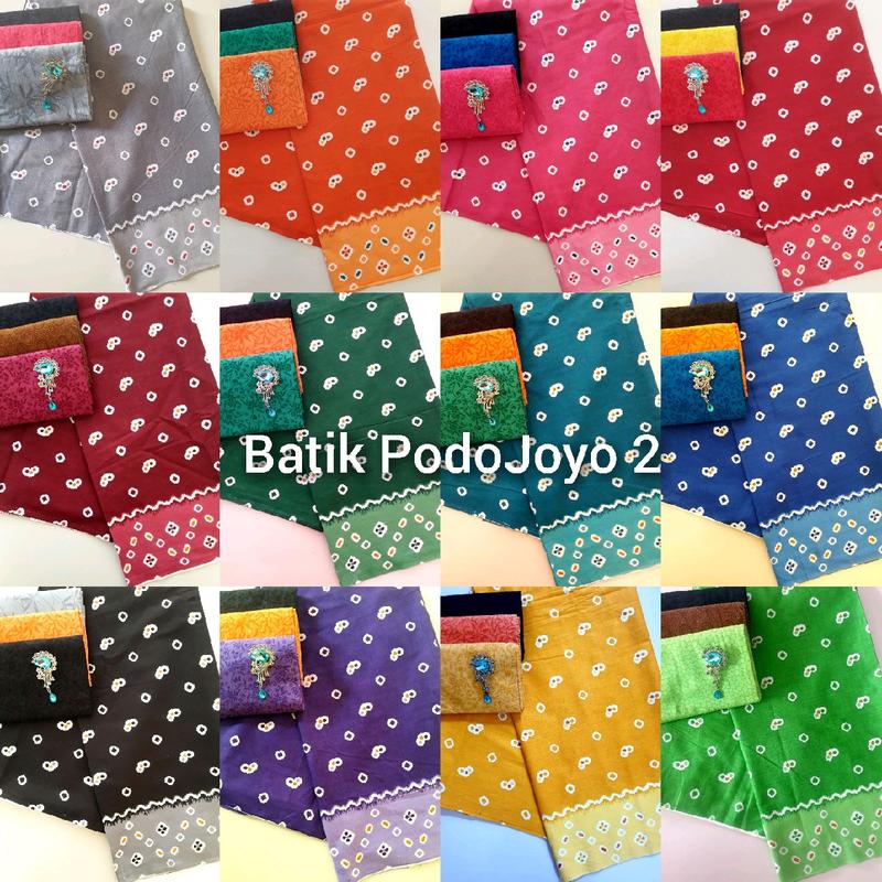 Kain Batik Printing Motif Jumputan - Shop | Tokopedia