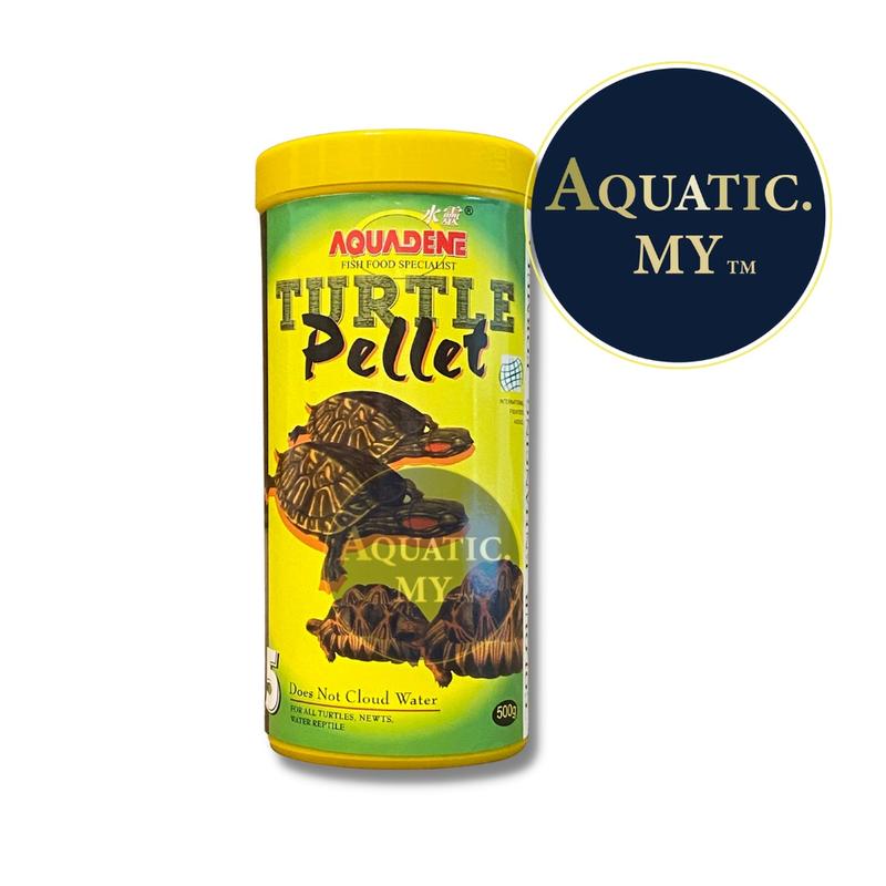 Aquadine Turtle Pellet 500g/ Aquadene Turtle /Makanan kura kura ...