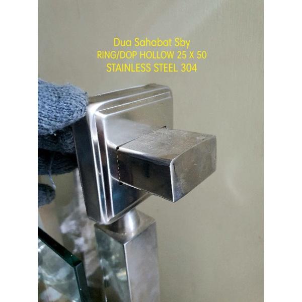 RING TUTUP COVER DOP TOPI PLENDES HAND RAILING HOLLOW KOTAK STAINLESS ...