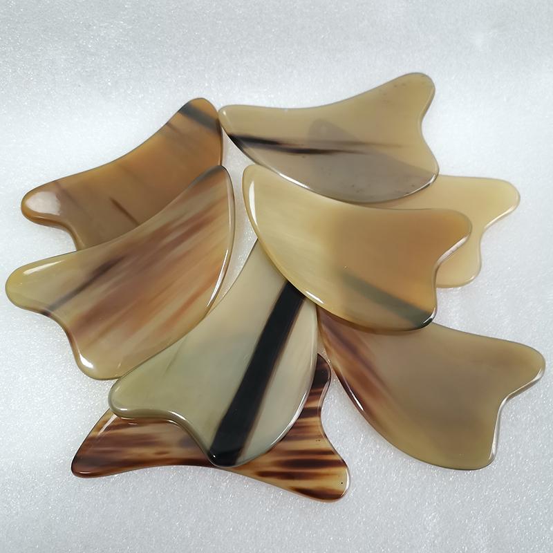 Papan Gua Sha tanduk lembu Alamiah, Pengikis gouache, Pengurut - TikTok ...