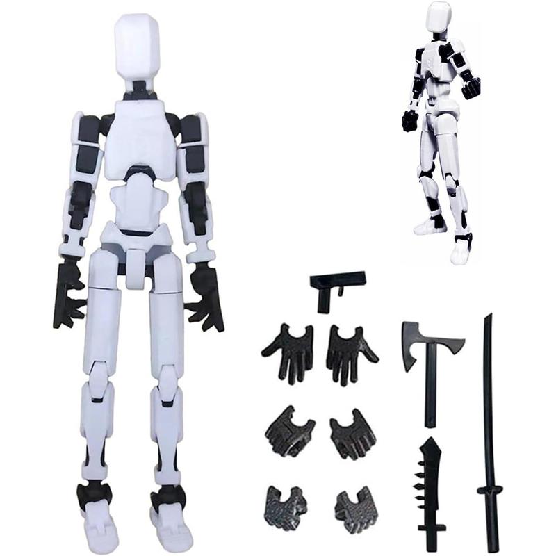 Titan 13 Action Figure, Titan 13 Action Figure, 3D Printed Multi ...