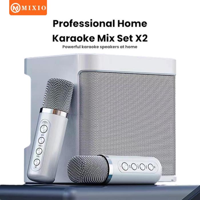 Promo MIXIO YS-203 Voice Change Karaoke Speaker Bluetooth for Mobile ...