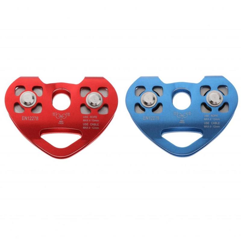 30KN Climbing Dual Pulley Trolley with Ball Bearing for Sports - TikTok ...