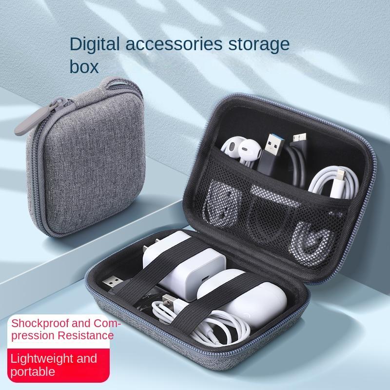 Headphone Storage Bag CCD Camera Data Cable Charger Head Storage ...