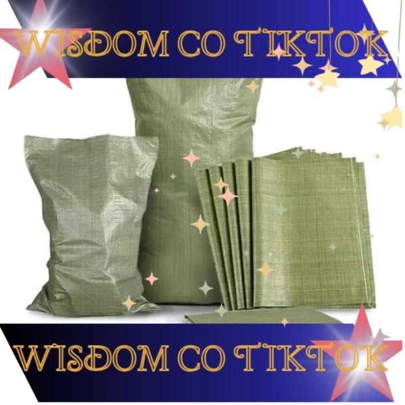 1pcs Large PP Woven Guni Bag Sand Courier Storage Plastic Gunny ...