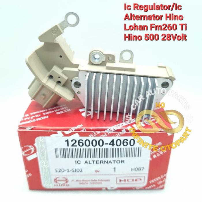 Jual IC REGULATOR ALTERNATOR HINO LOHAN FM260 TI HINO 500 28V 126000 ...