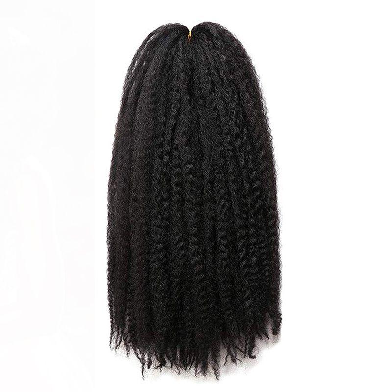 Rambut Palsu Hitam Afrika, Gaya Tocang Marley, Twist Rambut - TikTok ...