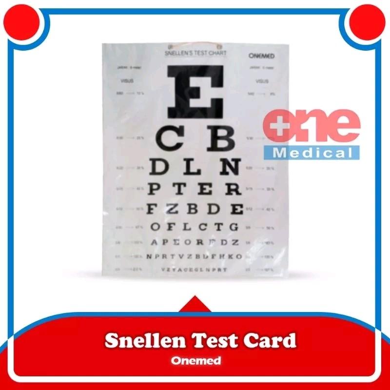 Snellen Test Card | Tes Mata - Shop | Tokopedia