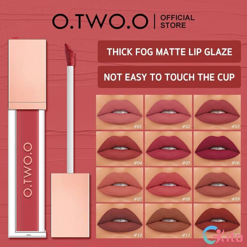 【COD】 O.TWO.O -Gincu Matte，Dherbs Kalis air selama 24 jam,Cawan ...