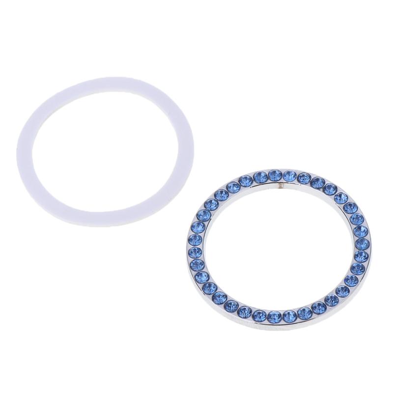 Crystal Rhinestone Ring Sticker, Auto Ignition Button Key & - TikTok ...
