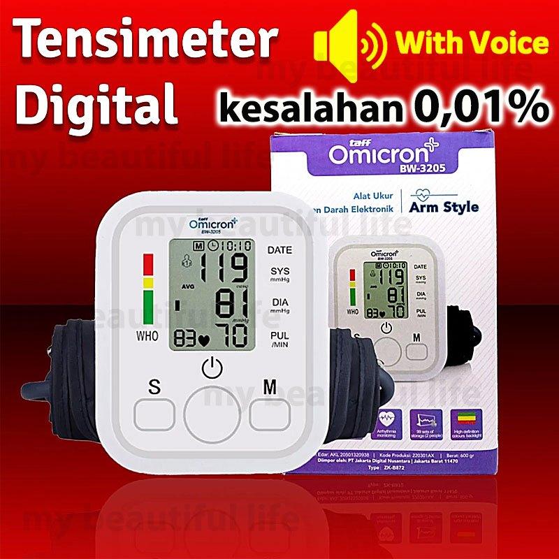【Garansi 10 tahun 100% Asli】Promo!! Taff Omicron Pengukur Tekanan Darah ...